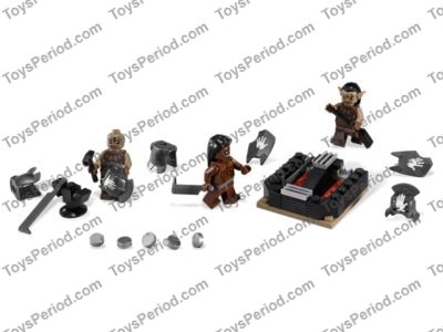 LEGO 9476 The Orc Forge Instructions and Parts List