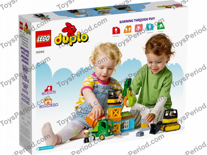 LEGO 10990 Construction Site Set Parts List