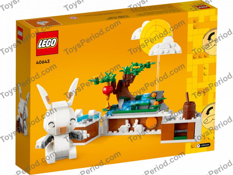 LEGO 40643 Jade Rabbit Set Parts List