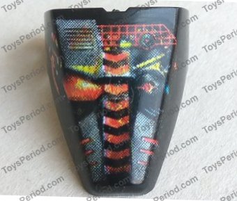 LEGO Sets with Part x209pb09 Technic Throwbot Visor with Torch / Fire ...