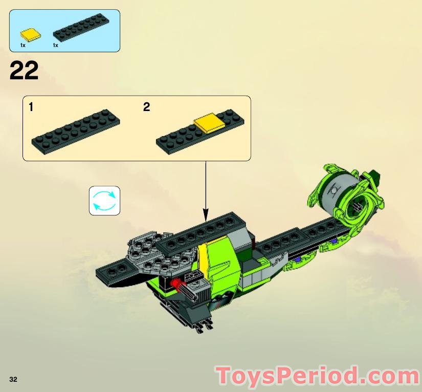 LEGO 9443 Rattlecopter Instructions and Parts List
