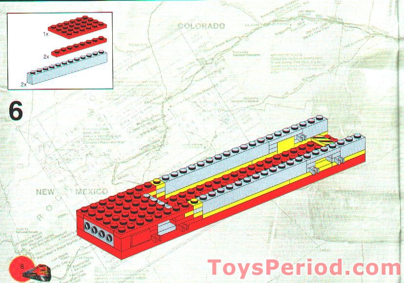 LEGO 10020-1 Santa Fe Super Chief, Standard Edition Instructions and ...