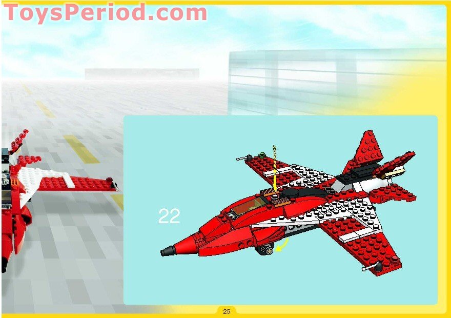 LEGO 4403 Air Blazers Instructions and Parts List