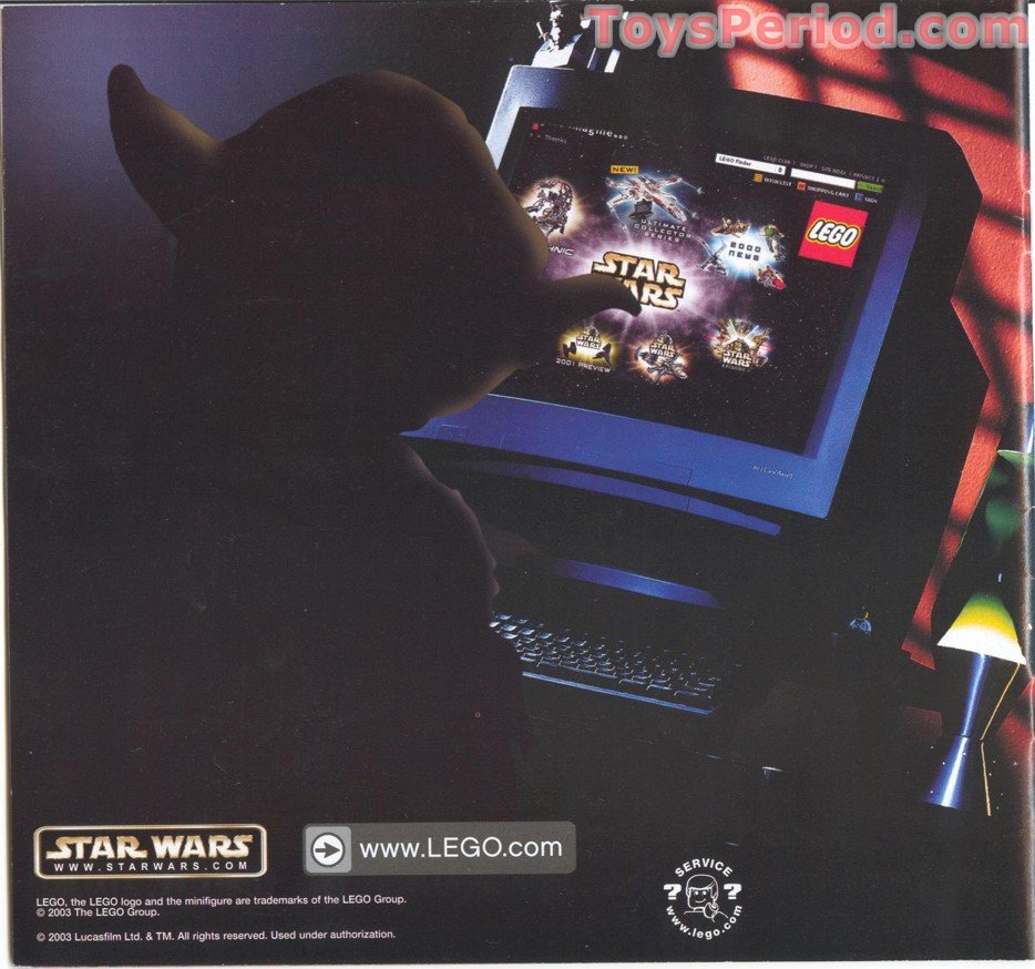 LEGO 4480 Jabba's Palace Instructions and Parts List