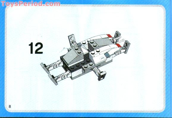 LEGO 4495 Mini AT-TE Instructions and Parts List