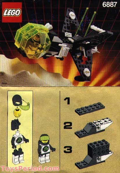 LEGO 6887 Allied Avenger Instructions and Parts List