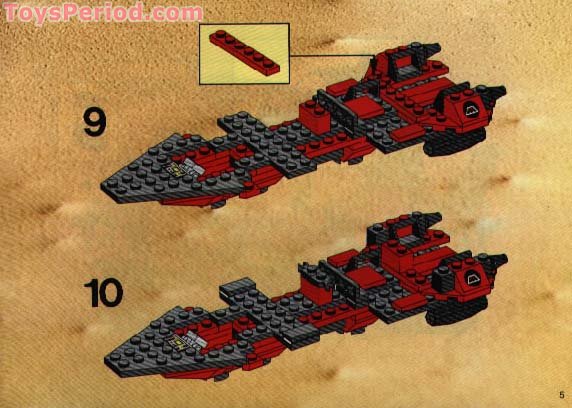 LEGO 6923 Particle Ionizer Instructions and Parts List