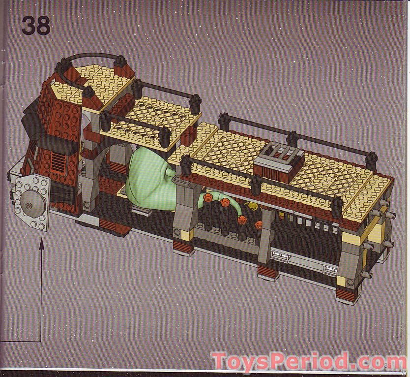 LEGO 6210 Jabba's Sail Barge Instructions and Parts List