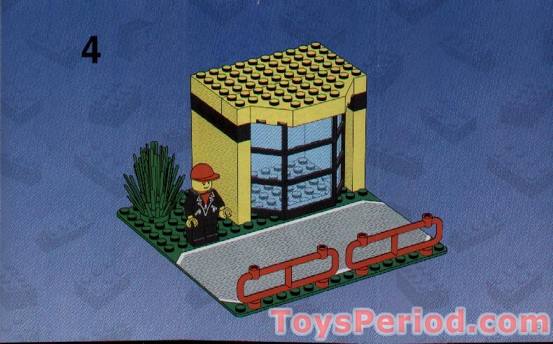 LEGO 6426 Super Cycle Center Instructions and Parts List