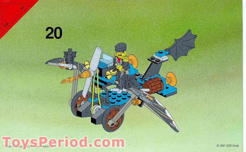 LEGO 6495 Time Tunnelator Instructions and Parts List