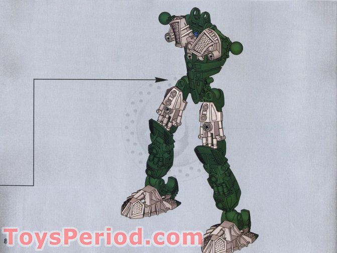 LEGO 8731 Inika Toa Kongu Instructions and Parts List