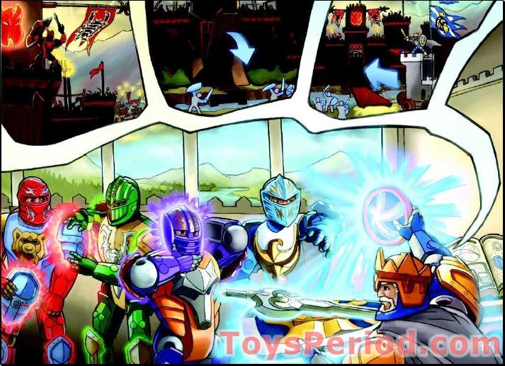 LEGO 8793 Sir Rascus Instructions and Parts List