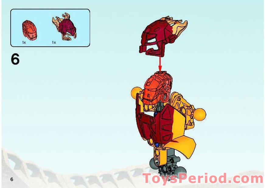 LEGO 8979 Malum Instructions and Parts List