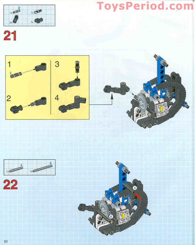 LEGO 8417 Mag Wheel Master Instructions and Parts List
