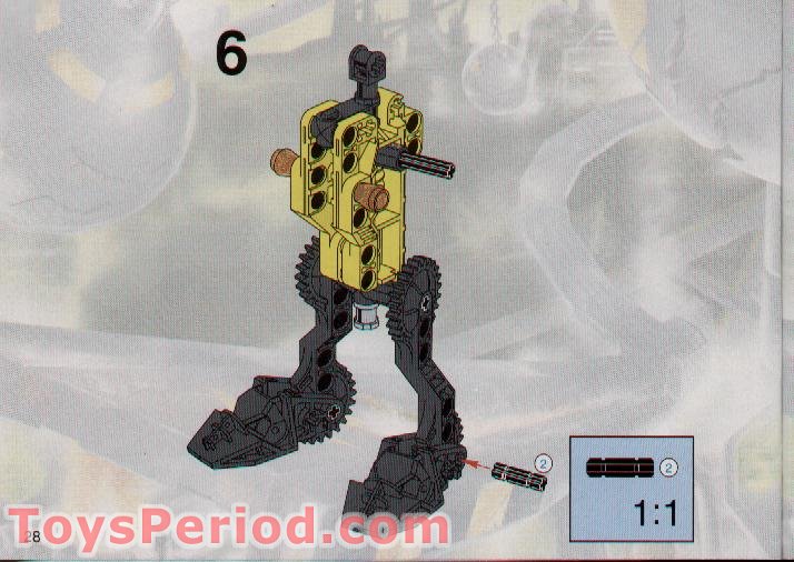 LEGO 8514 Power Instructions and Parts List