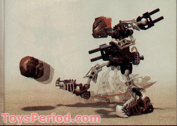 LEGO 8531-1 Pohatu Instructions and Parts List