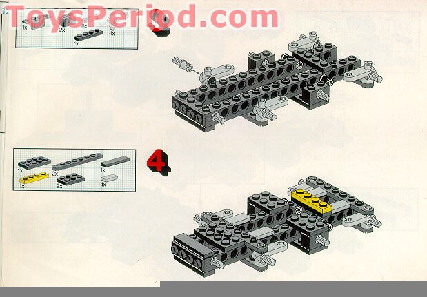 LEGO 8830 Rally 6-Wheeler Instructions and Parts List