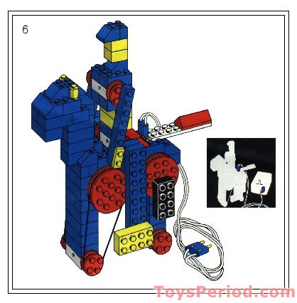 LEGO 140-2 Basic Set with Motor Instructions and Parts List