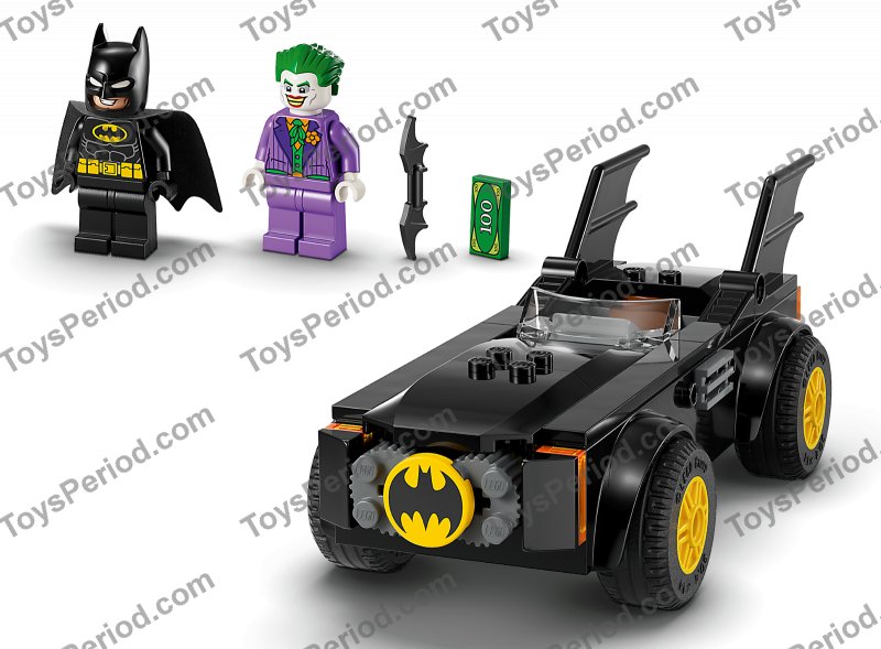 LEGO 76264 Batmobile Pursuit: Batman vs. The Joker Set Parts List