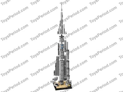 LEGO 21031 Burj Khalifa Set Parts List
