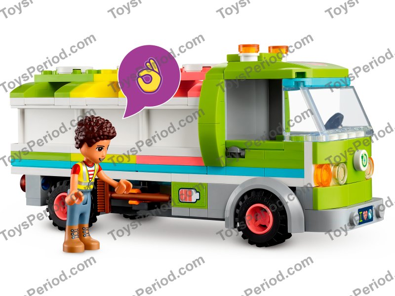 LEGO 41712 Recycling Truck Set Parts List