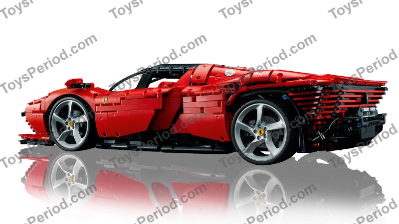 LEGO 42143 Ferrari Daytona SP3 Set Parts List