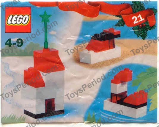 LEGO 4524-22 Advent Calendar 2002, Creator (Day 21) Building Set Parts List