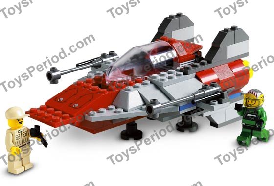 LEGO 7134 A-Wing Fighter Instructions and Parts List