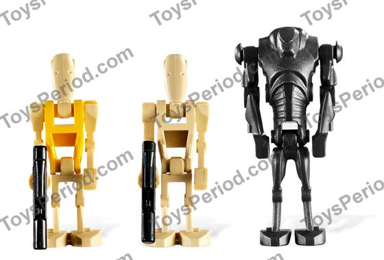 LEGO 7681 Separatist Spider Droid Instructions and Parts List