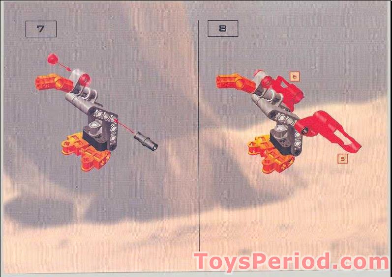 LEGO 10023 Bionicle Master Builder Set Instructions and Parts List