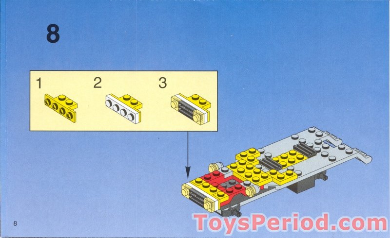 LEGO 1253-1 Shell Promotional Set - Service Station Series - Formula ...