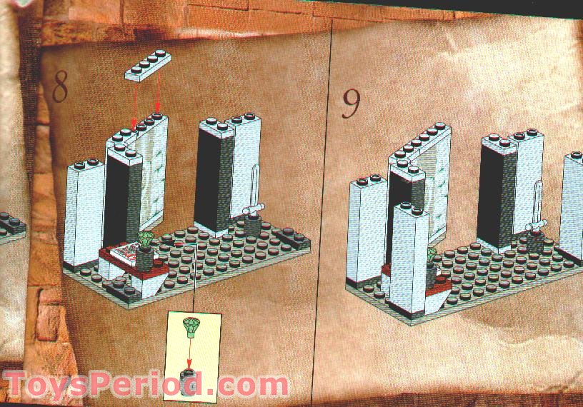 LEGO 4735 Slytherin Instructions and Parts List