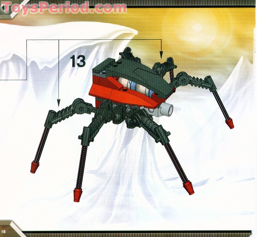 LEGO 4774 Scorpion Orb Launcher Instructions and Parts List