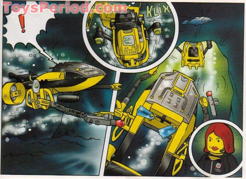 LEGO 4792 Alpha Team Navigator and Rov Instructions and Parts List