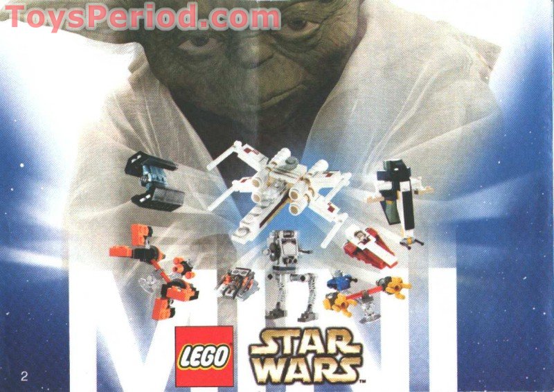 LEGO 4485 Mini Sebulba's Podracer and Anakin's Podracer Instructions ...