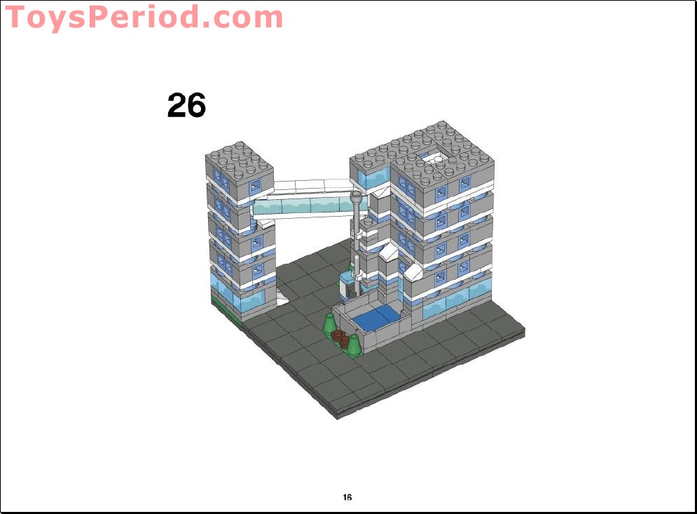 LEGO 5524 Airport Instructions and Parts List