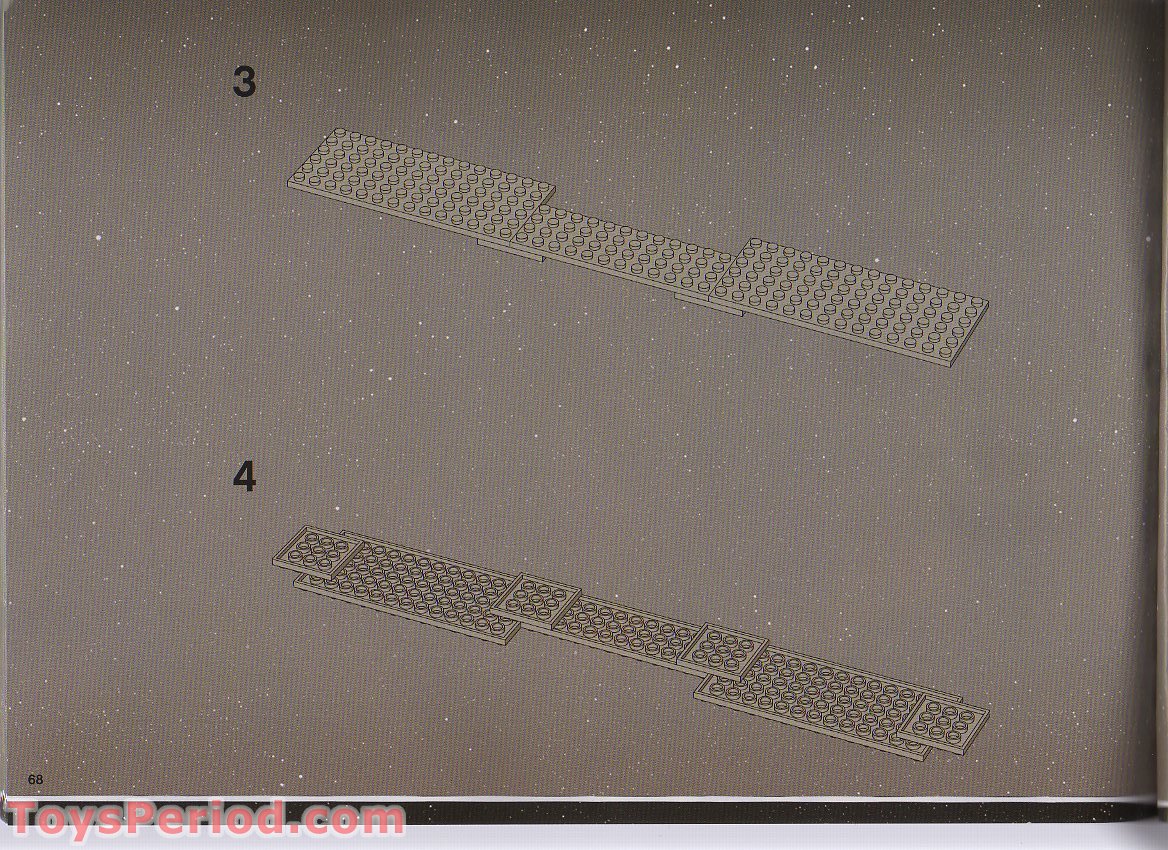 LEGO 6211 Imperial Star Destroyer Instructions and Parts List