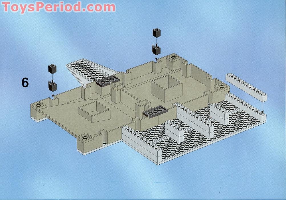 LEGO 6479 Emergency Response Center Instructions and Parts List