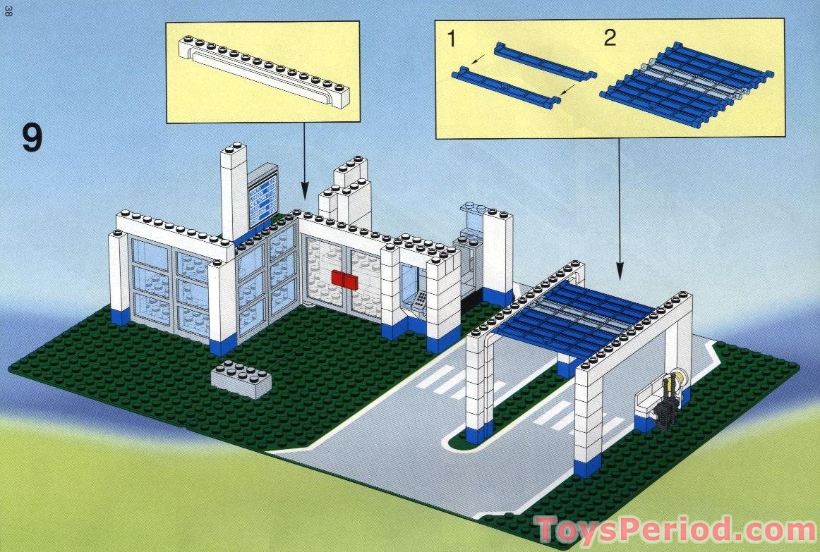 LEGO 6597 Century Skyway Instructions and Parts List