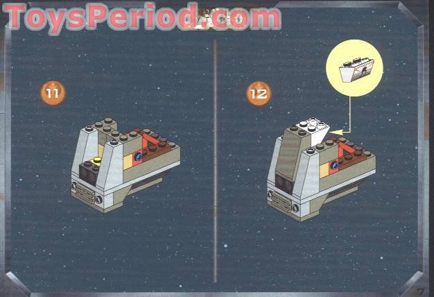 LEGO 7127 Imperial AT-ST Instructions and Parts List