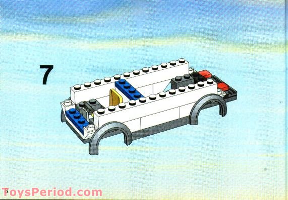 LEGO 7245-2 Prisoner Transport - Blue Sticker Version Instructions and ...