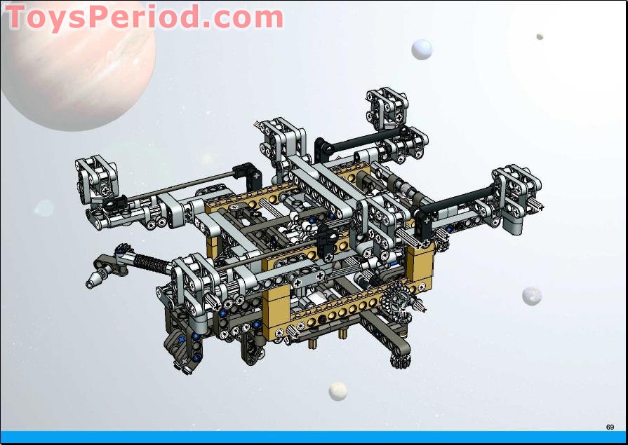 LEGO 7471 Mars Exploration Rover Instructions and Parts List