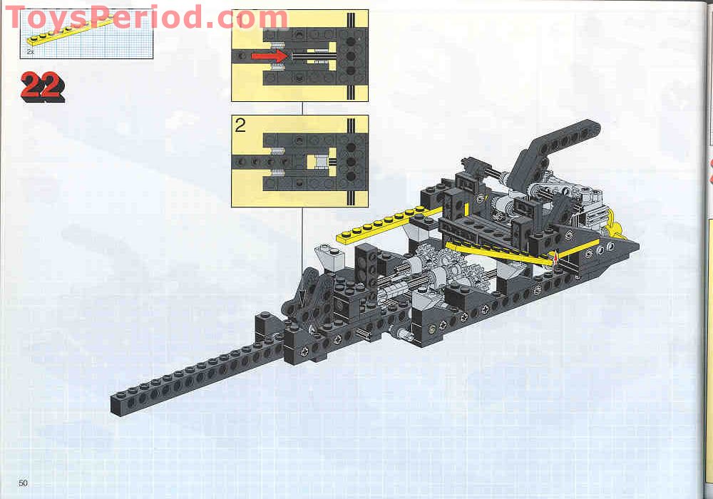 LEGO 8425 Black Hawk Instructions and Parts List