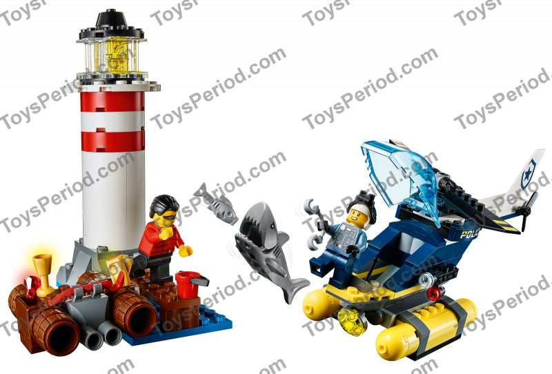 LEGO 60274 Elite Police Lighthouse Capture Set Parts List