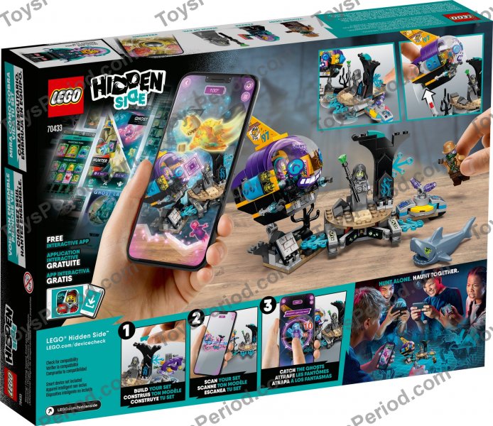 LEGO 70433 J.B.'s Submarine Set Parts List