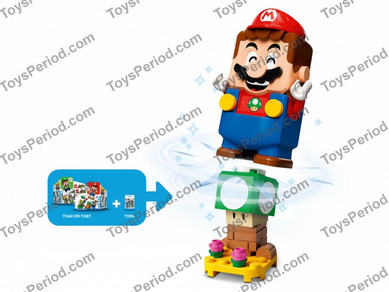 LEGO 71394 Character, Super Mario, Series 3 Set Parts List