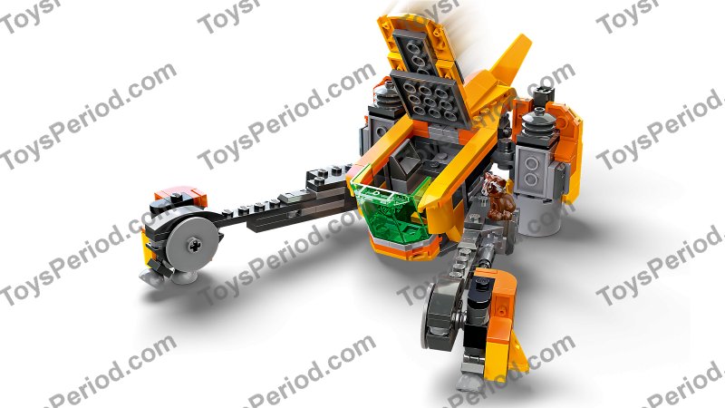 LEGO 76254 Baby Rocket's Ship Set Parts List