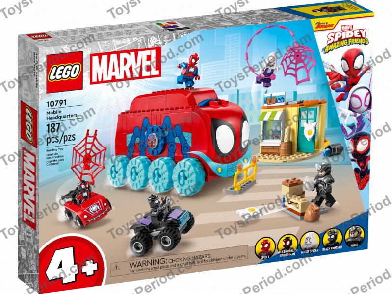 LEGO 10791 Mobile Headquarters Set Parts List