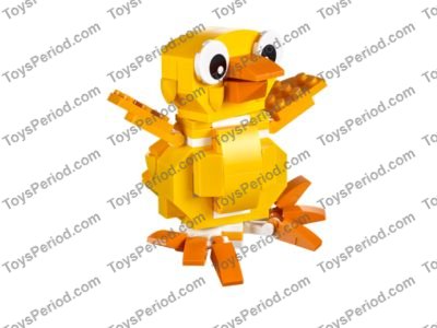 LEGO 40202 Easter Chick Set Parts List