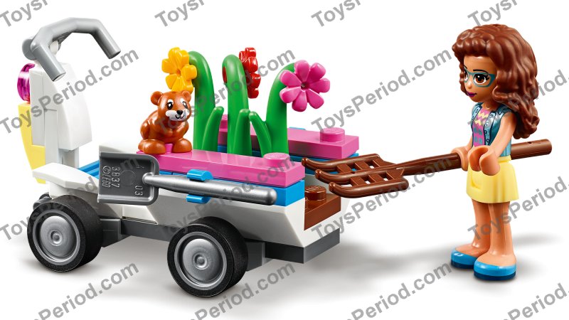 LEGO 41425 Olivia's Flower Garden Set Parts List